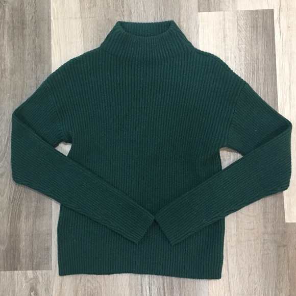 bp | Sweaters | Emerald Green Ribbed Sweater | Poshmark